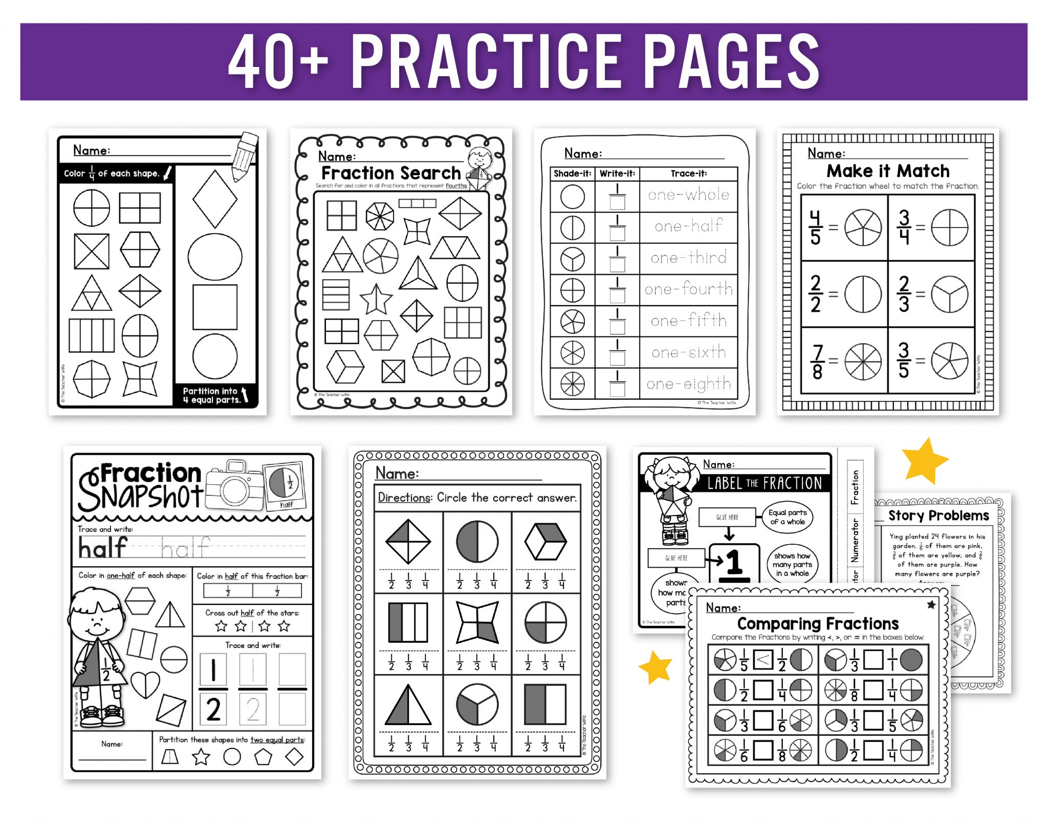 Fraction Fun! - The Teacher Wife