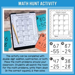 Two Digit Addition & Subtraction With Regrouping - The Teacher Wife
