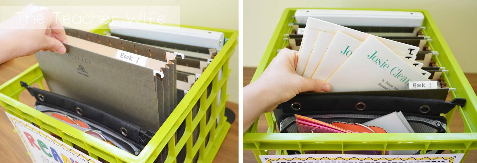 Organize Your Reading Supplies! - The Teacher Wife