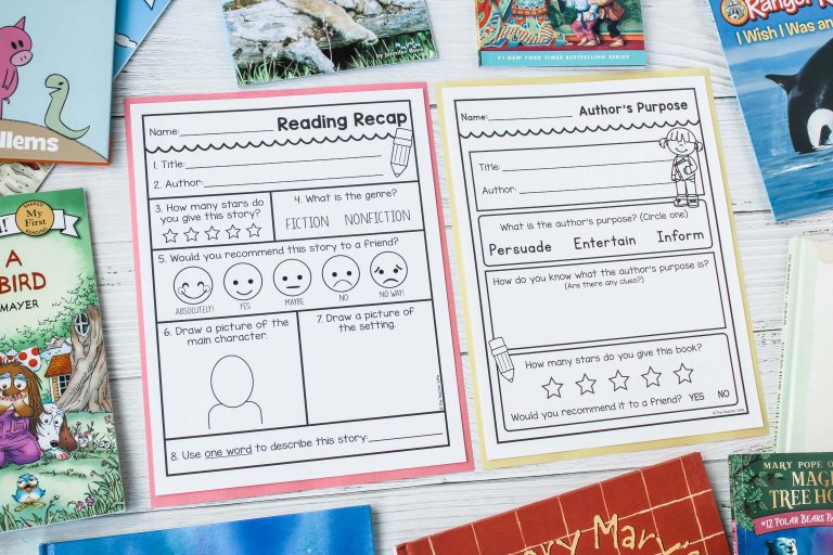 90+ Reading Comprehension Worksheets & Graphic Organizers for Any Book