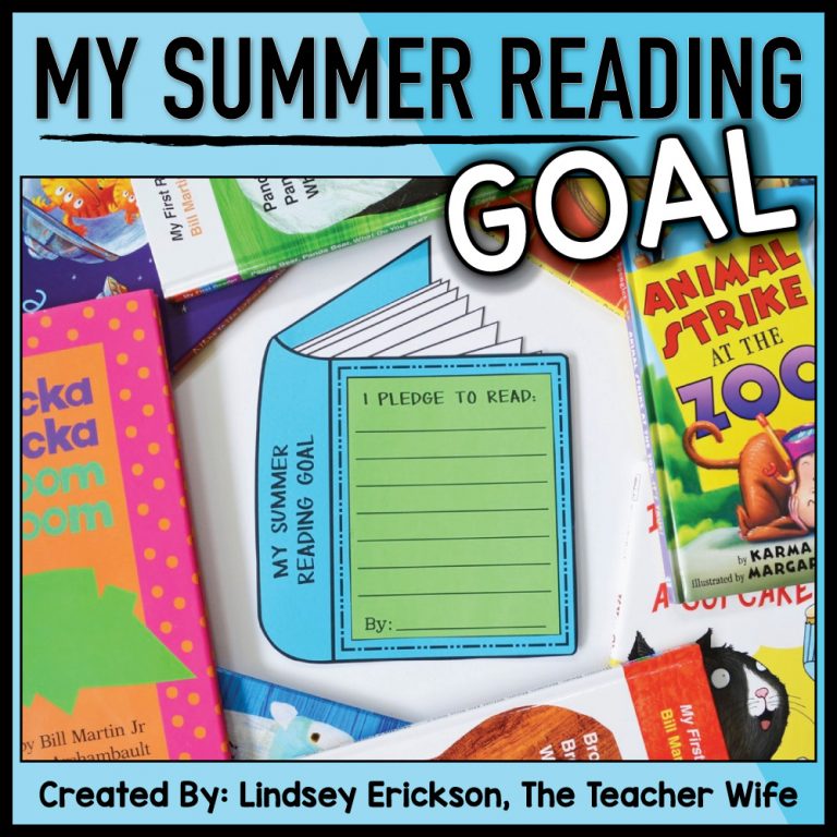 Summer Reading Goal - The Teacher Wife