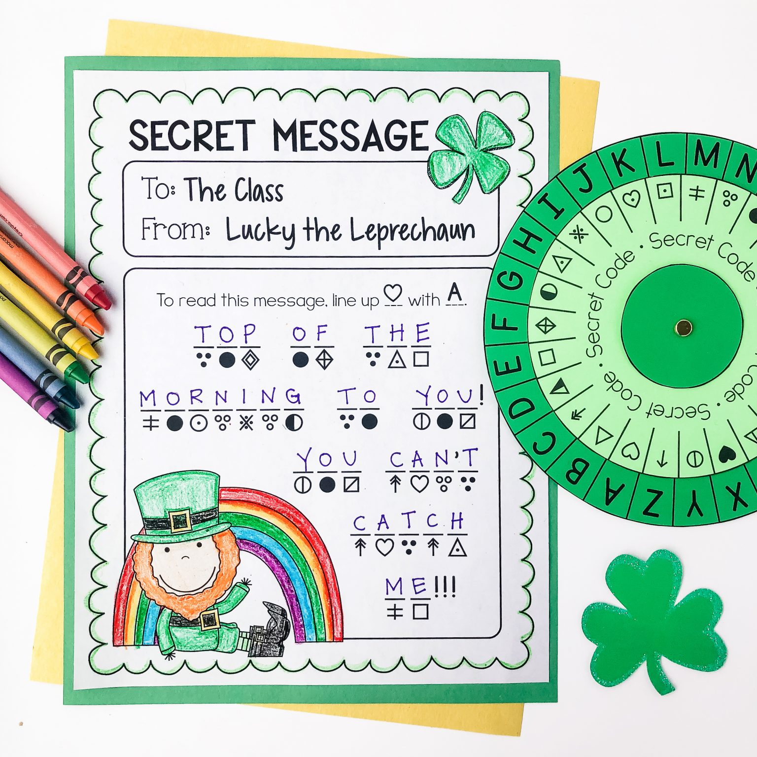 Secret Code Freebie - The Teacher Wife