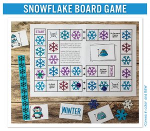 Snowflake Measuring- Nonstandard Measurement Practice - The Teacher Wife
