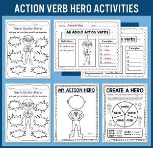 Teaching Action Verbs - The Teacher Wife